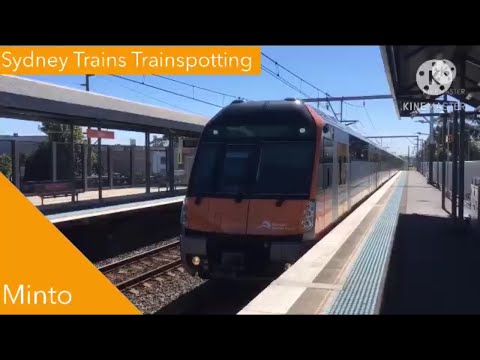 Sydney Trains Trainspotting - Minto - YouTube