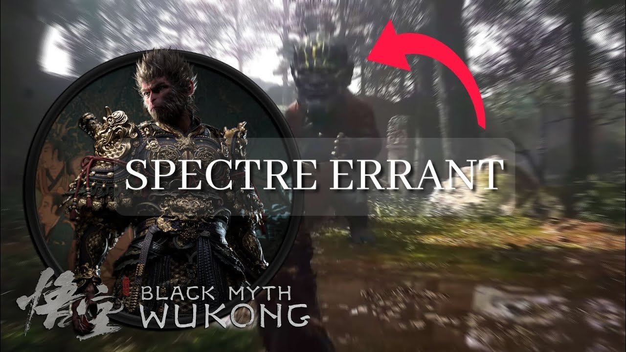 Comment Battre FACILEMENT le Spectre Errant - Black Myth Wukong - YouTube