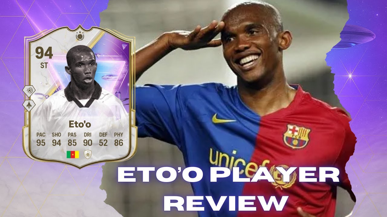 ¿VALE LA PENA? 🤔🇨🇲SAMUEL ETO’O FUTURE STARS PLAYER REVIEW EAFC 25 - YouTube