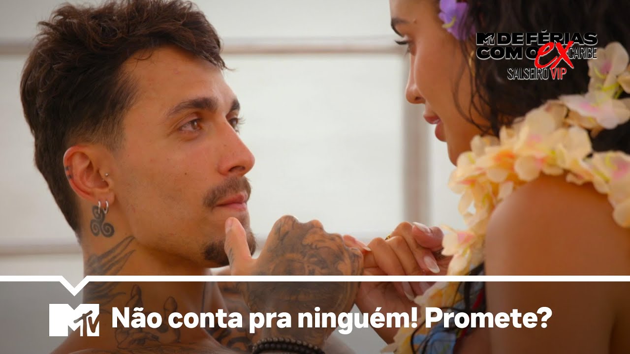 Aline e Diego se BEIJAM e prometem manter SEGREDO | De Férias Com O Ex Salseiro VIP T2 - YouTube