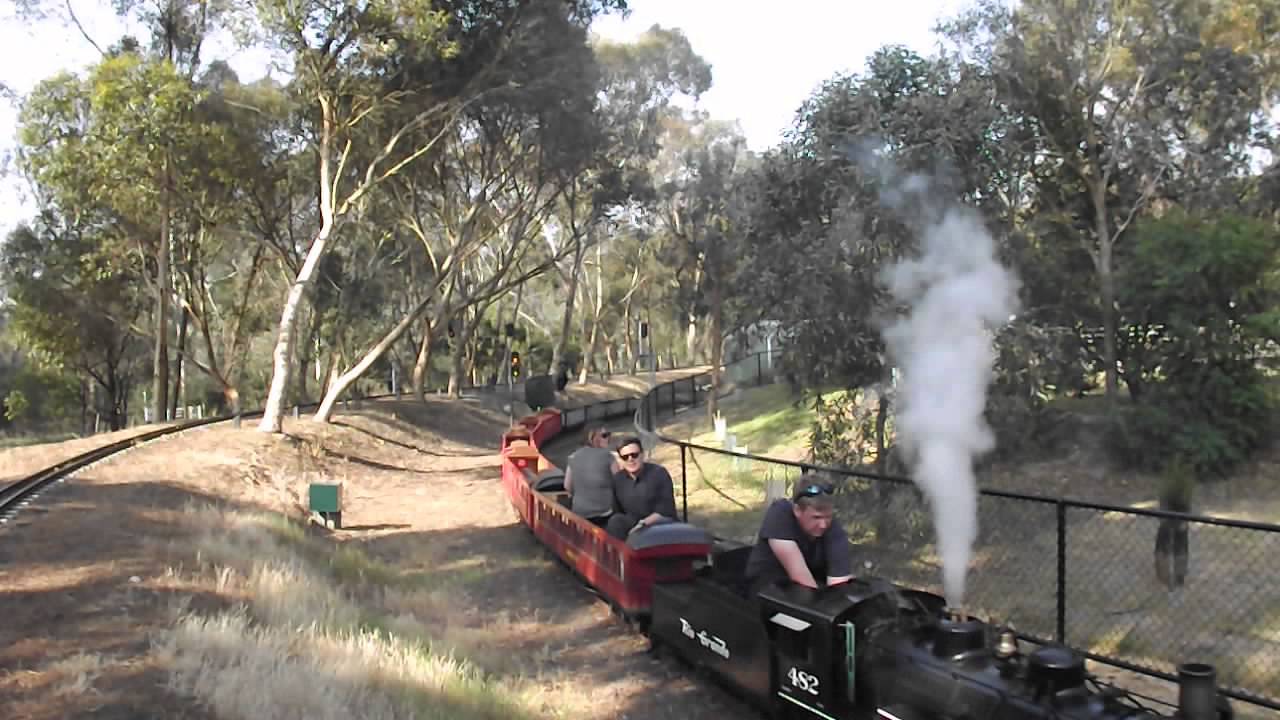 Diamond Valley Railway Longest Steam Hauled Train. - YouTube