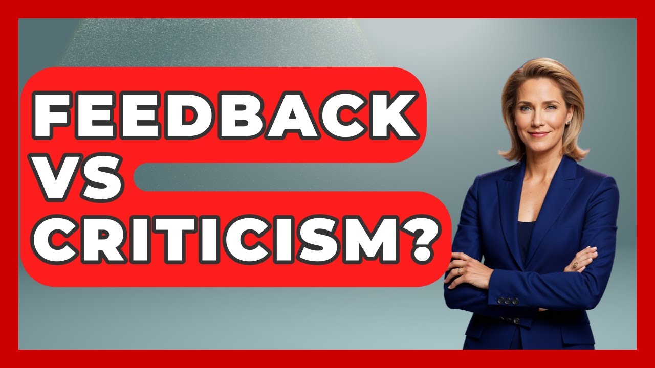 Feedback Vs Criticism? - Customer Support Coach - YouTube
