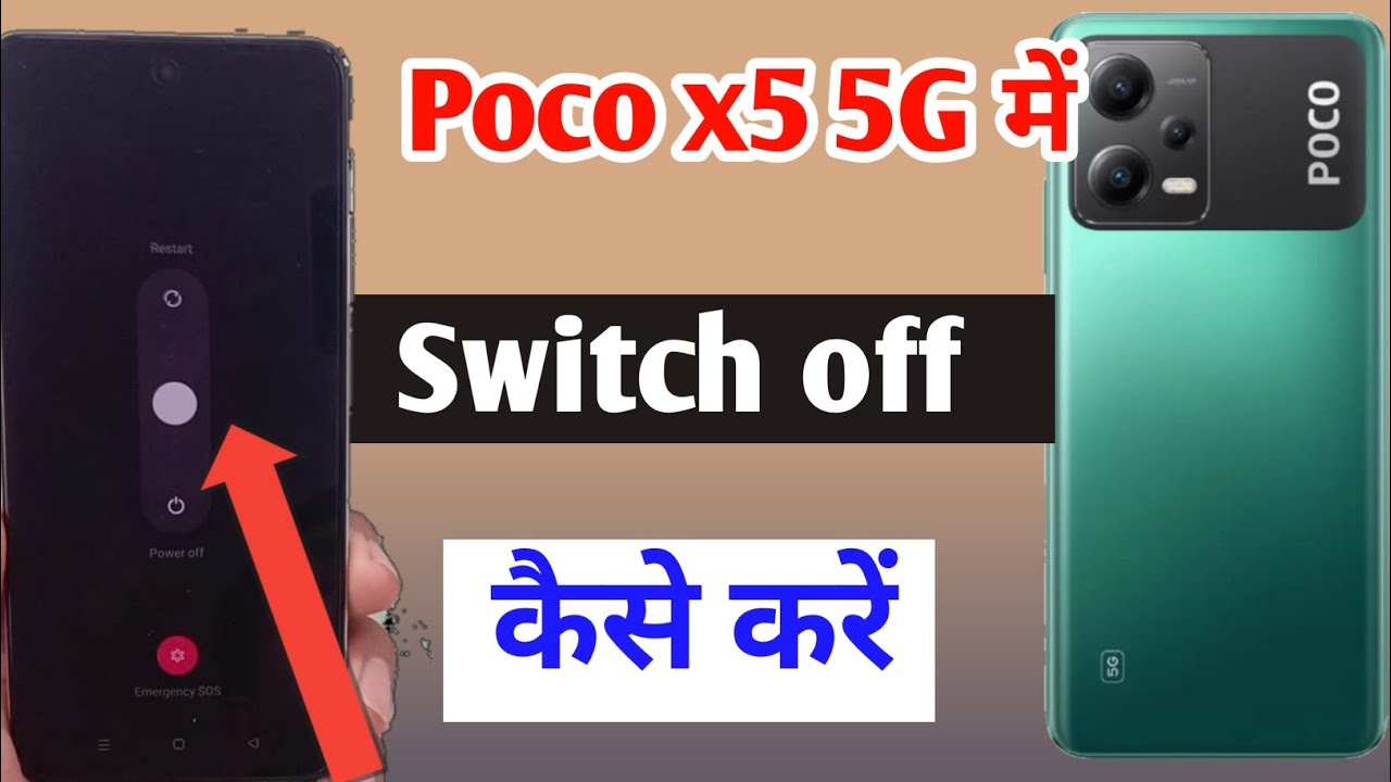Poco X5 Pro Power Off/On/Reboot | How To Power Off Poco X5 Pro | Poco ...