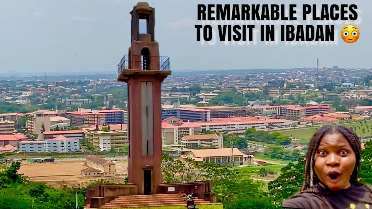 Tour ancient historic sites in Ibadan Nigeria with me #bowerstower # ...
