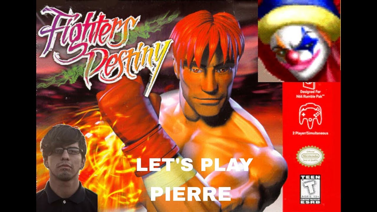 LET'S PLAY - Fighter's Destiny - Pierre Arcade Mode (N64) - YouTube