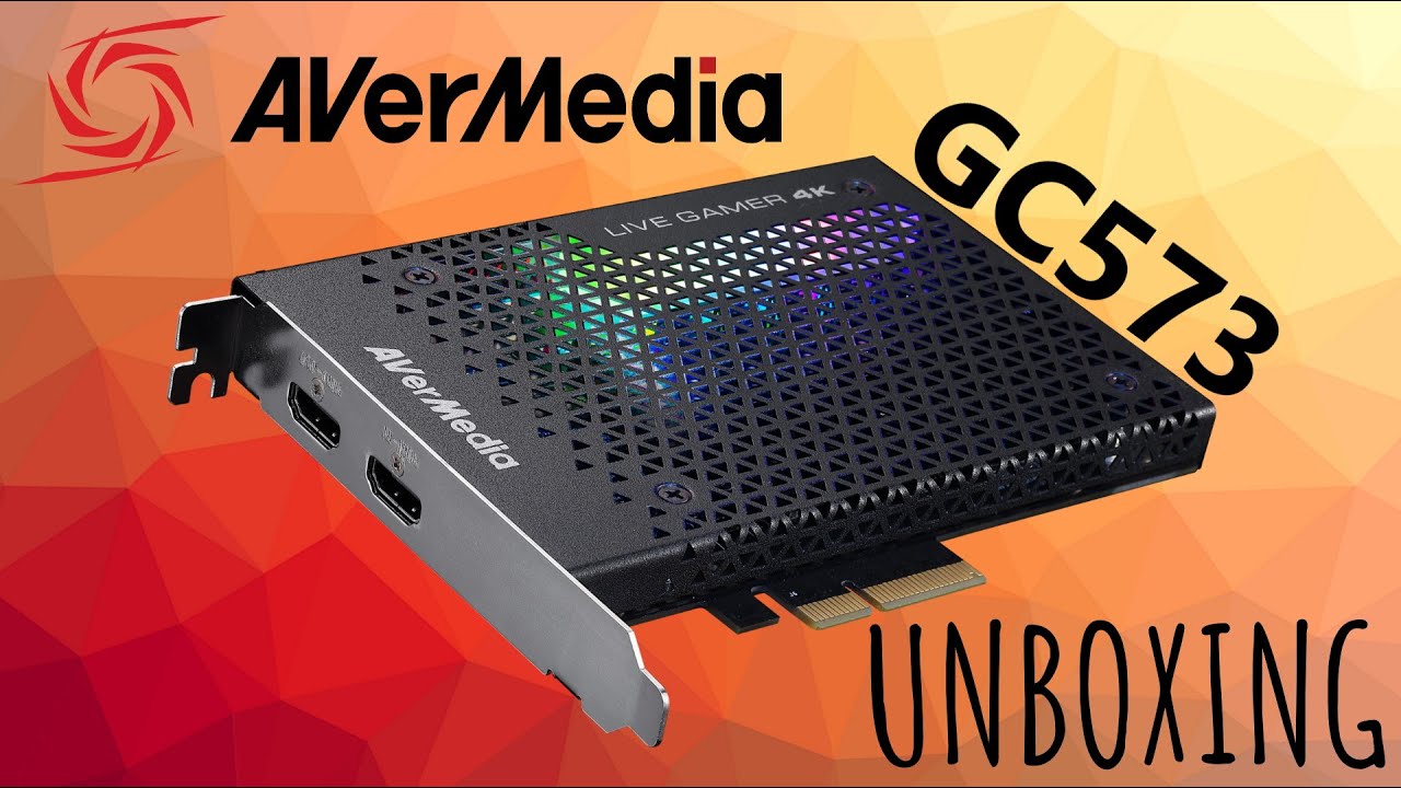 AVerMedia Live Gamer 4k (GC573) 💡 UNBOXING (Hochformat) - YouTube
