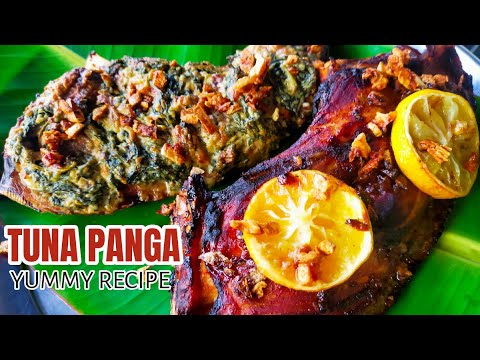 TUNA PANGA | Panga ng Tuna top with creamy spinach and lemon with ...