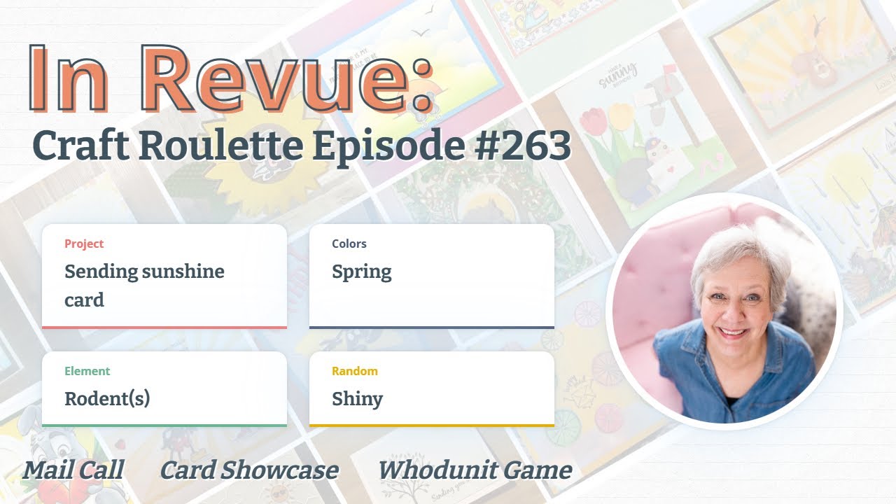 In Revue: Episode #263 - Mail Call, Card Showcase, & The Whodunit Game ...