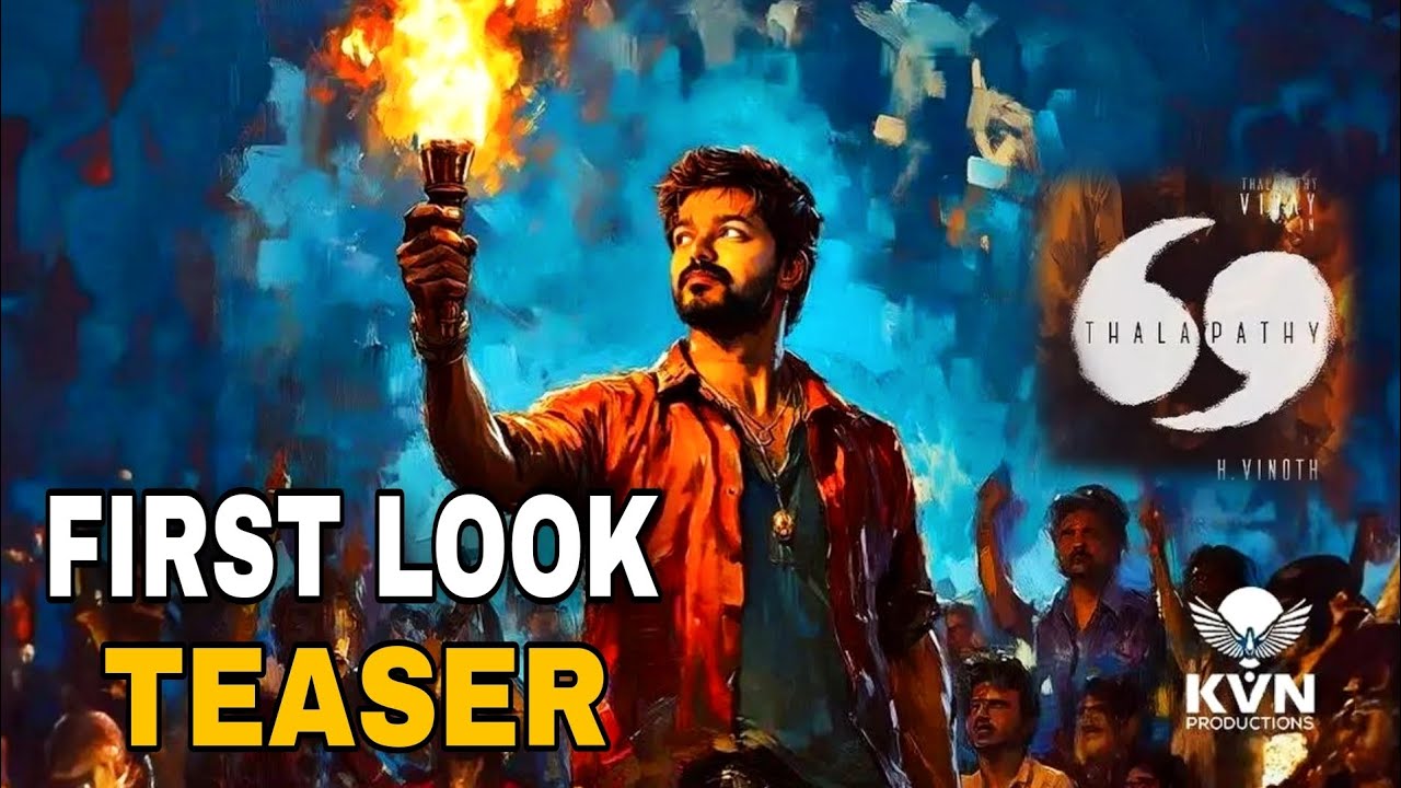 Thalapathy 69 First Look Motion Teaser,Thalapathy 69 Teaser,Vijay 69 ...