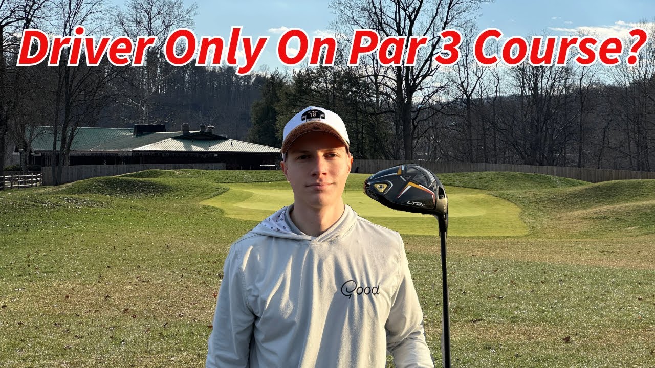 Driver Only Challenge on a Par 3 Course?! - YouTube