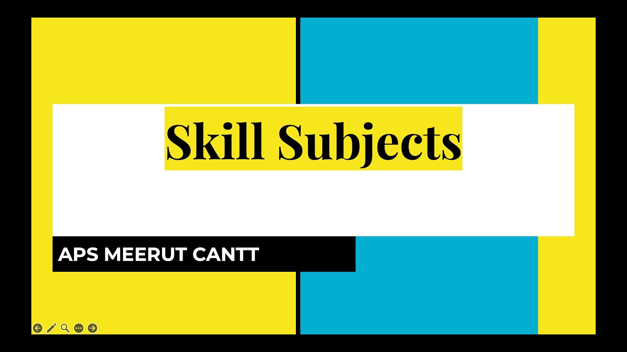 Skill Subjects - Class IX - YouTube