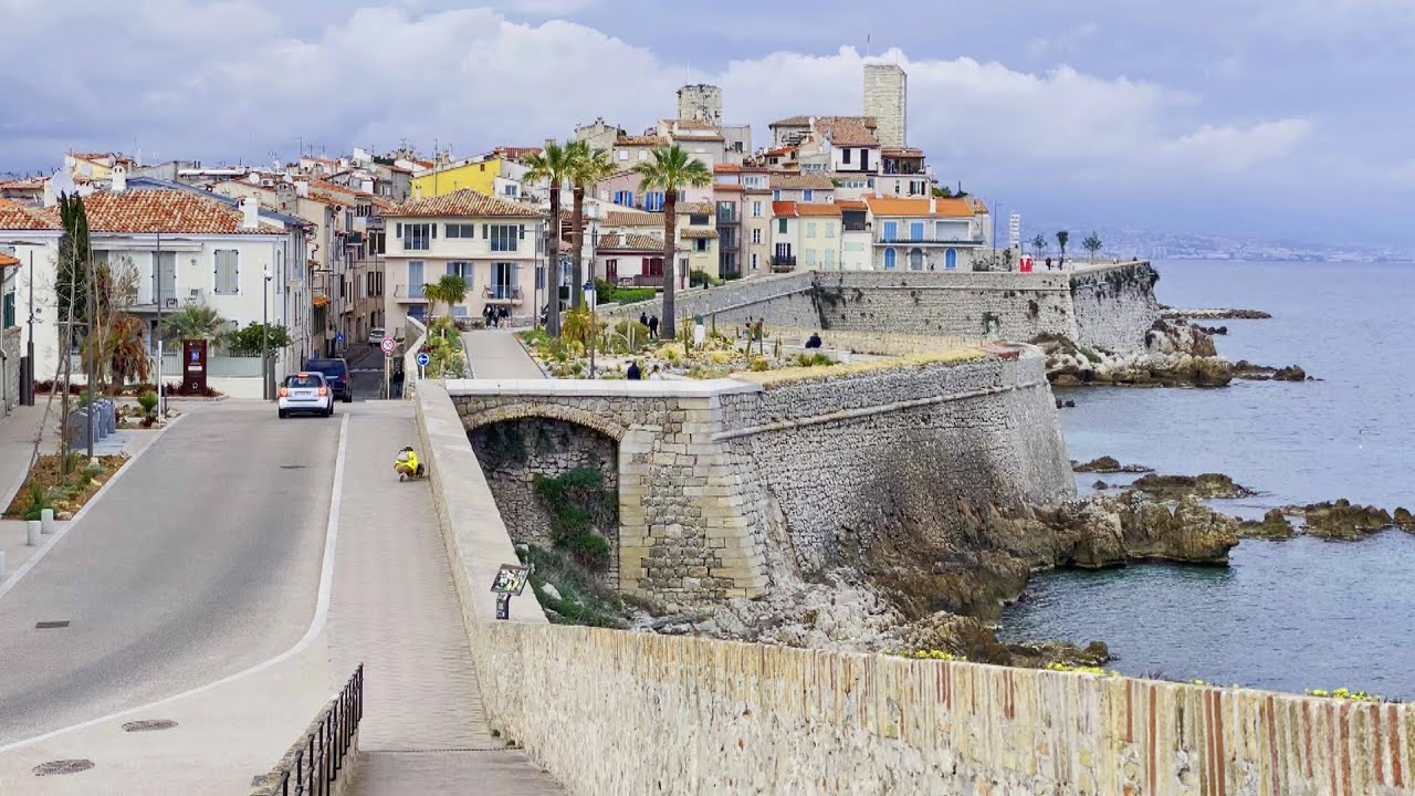 Antibes, French Riviera - YouTube