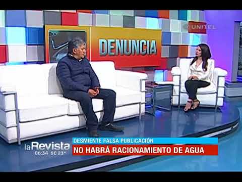 EPSAS aclara que tienen 56 millones de metros cúbicos de almacenamiento de agua