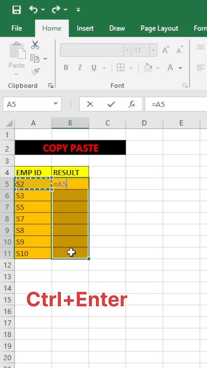 |Excel में Copy Paste Shortcut में कैसे लगाये| #shorts #excelformula #exceltips #shortsvideo # ...
