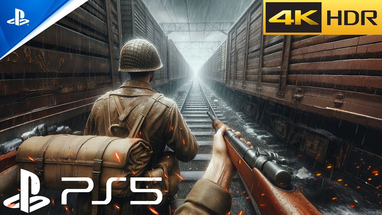 (PS5) 1943 Train Assault: Immersive WWII Soldier Mission | Ultra ...