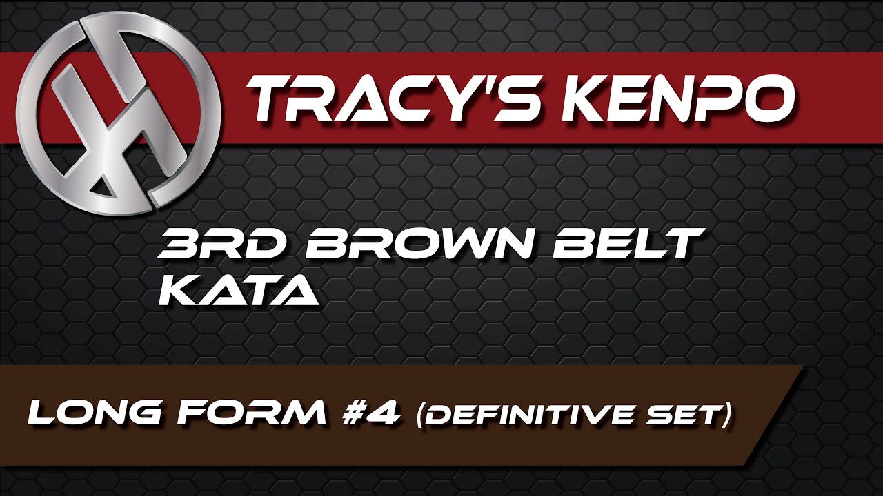 HD Tracy's Kenpo Karate Long Form #4 The Definitive Set - YouTube