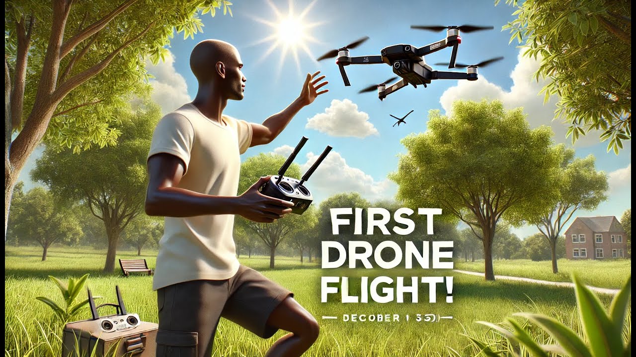 My first drone flight experience - YouTube