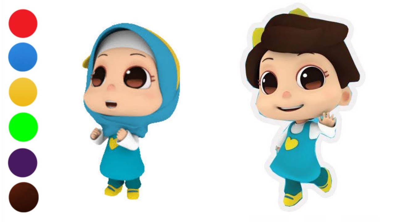 Omar hana terbaru 2021| Kartun Hana serial anak muslim menggambar dan ...