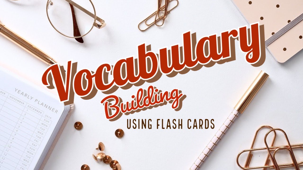 How to improve your Vocabulary using Flash Cards - YouTube