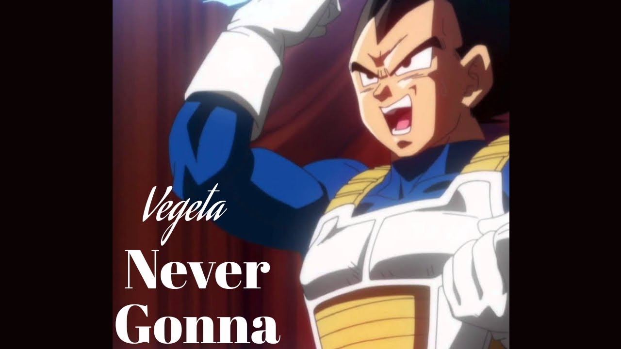 Vegeta Sings Never Gonna Give You Up By Rick Astley ( AI Voice Cover ...