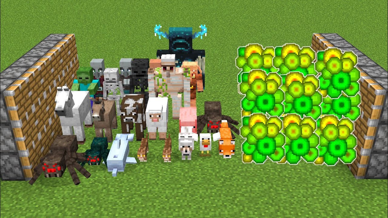 all mobs + experience = ??? - YouTube