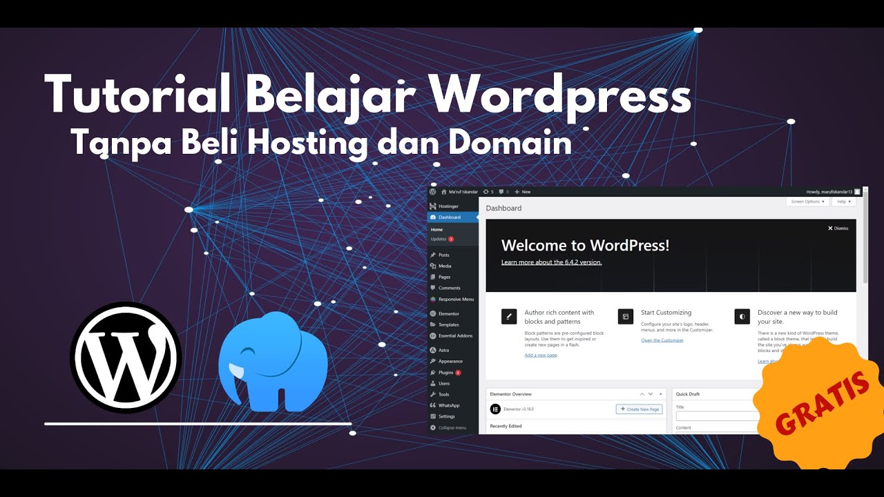 Belajar Wordpress untuk Pemula - YouTube