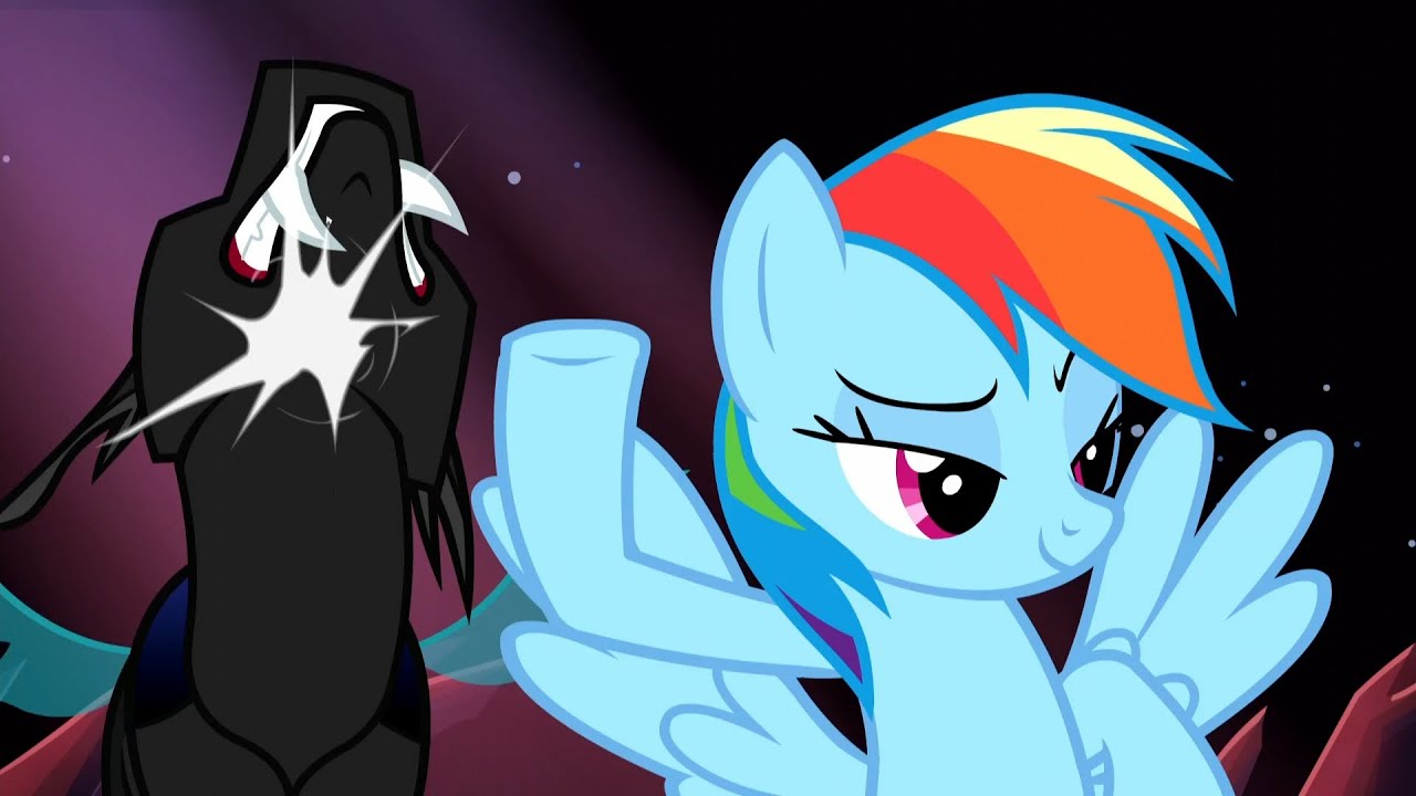 Rainbow Dash And Princess Luna