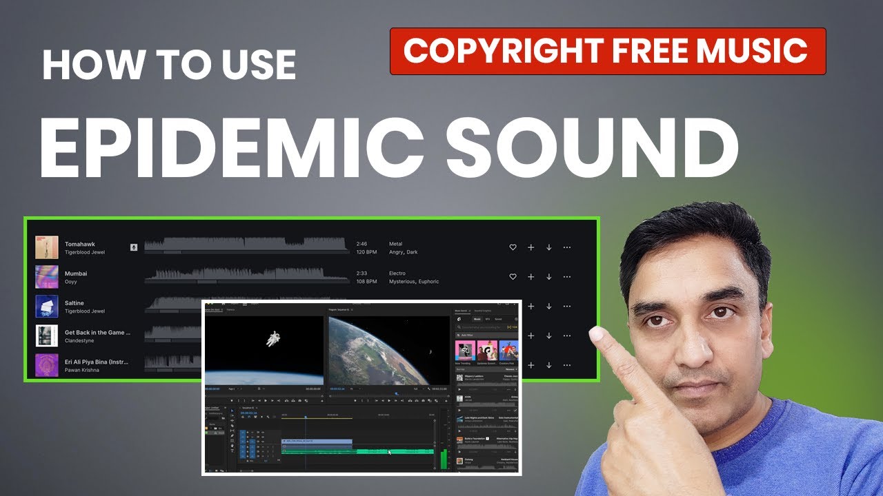 How to use Epidemic Sound copyright free music for youtube | Copyright ...
