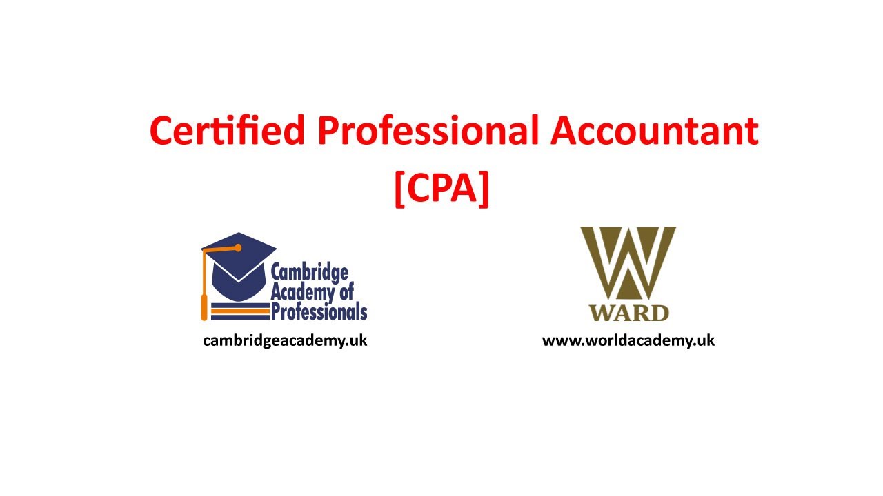 Certified Professional Accountant [CPA-4th Orientation] - YouTube