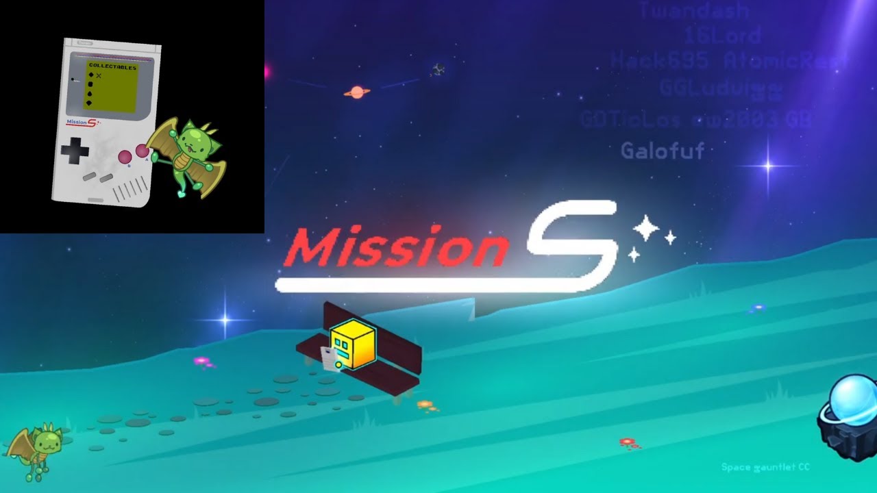 Space Themed Geometry Dash Levels #1 | Geometry Dash 2.2 - YouTube