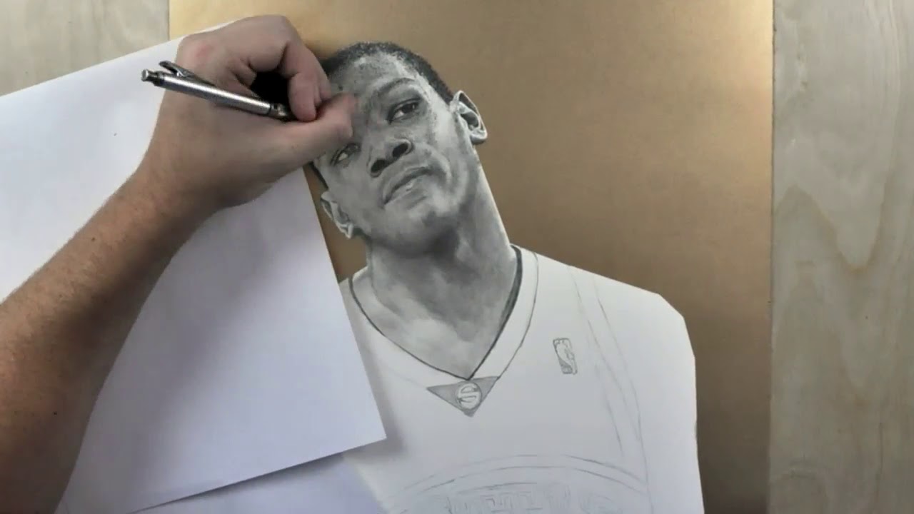 Keegan Hall's time-lapse drawing: "What Could Have Been" - YouTube