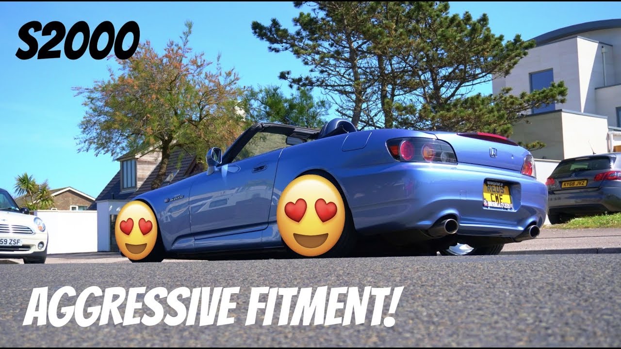 S2000 GETS AGGRESSIVE FITMENT! - YouTube