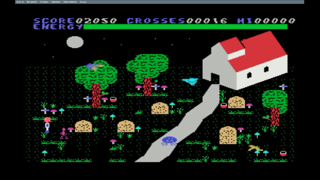 Chiller MSX Gameplay completo + Final poke Energia infinita - YouTube