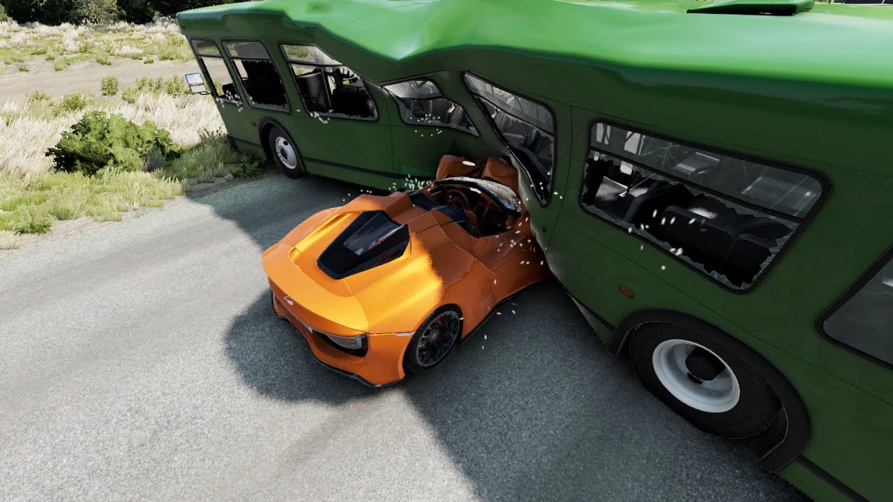 150 MPH Crash Test vs Shipping Container- Beamngdrive - YouTube