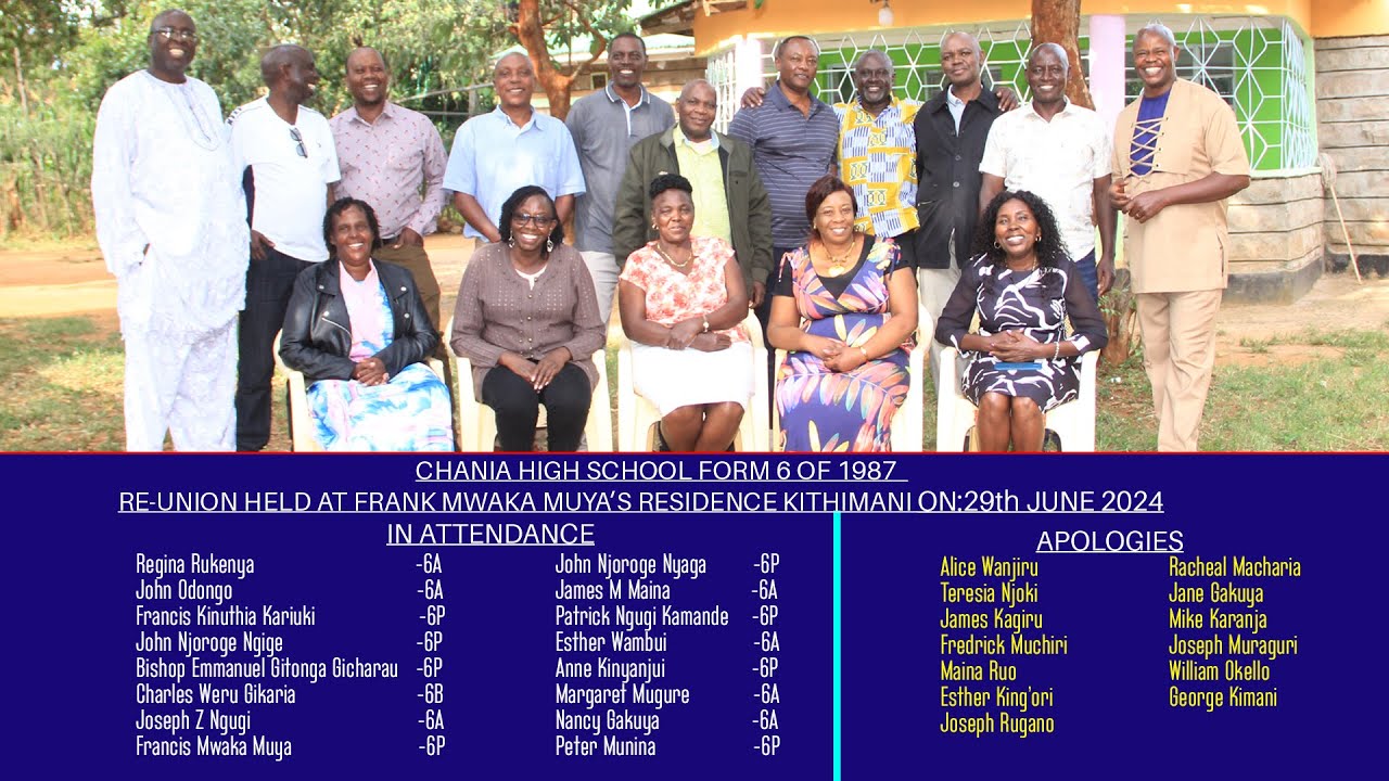 CHANIA HIGH SCHOOL FORM 6 OF 1987 RE UNION - YouTube