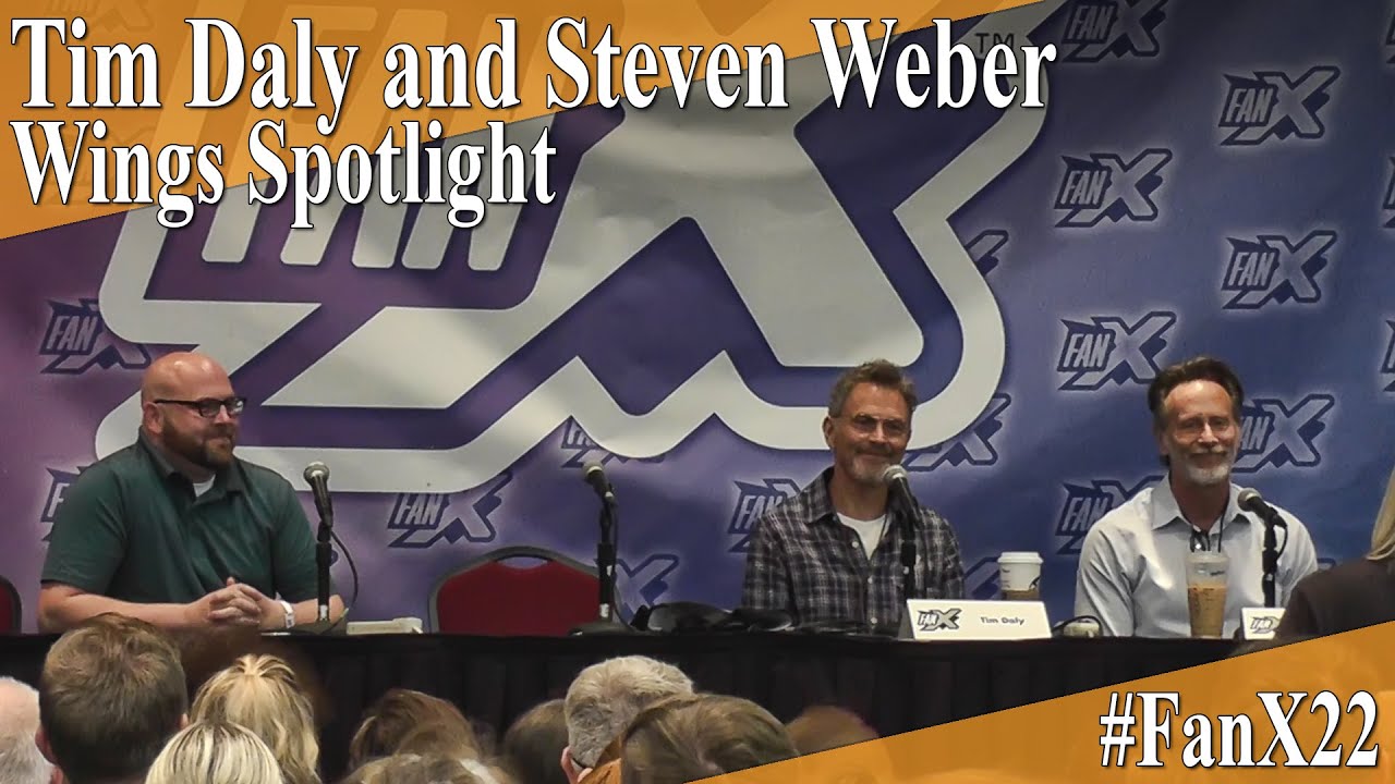 Wings - Tim Daly and Steven Weber - Full Panel/Q&A - Salt Lake FanX ...