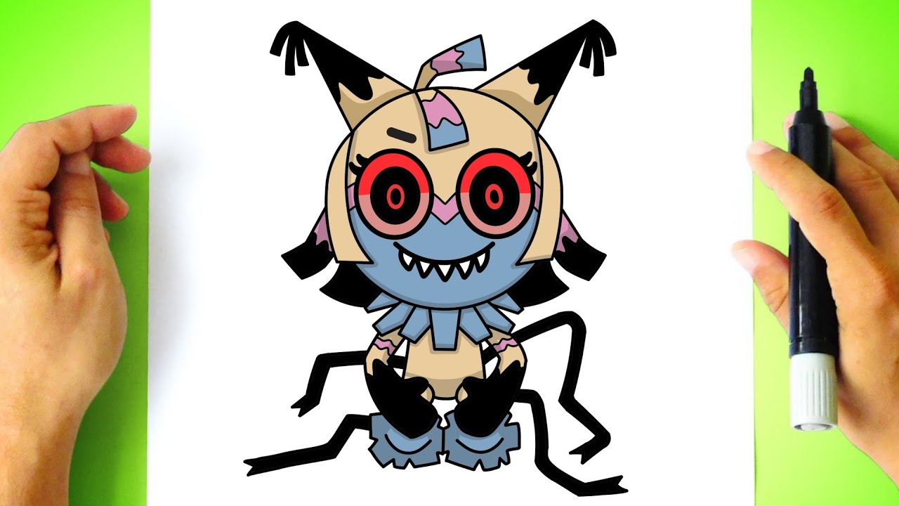 How to Draw and color Twisted Yatta || Dandy’s World || CP Drawing ...