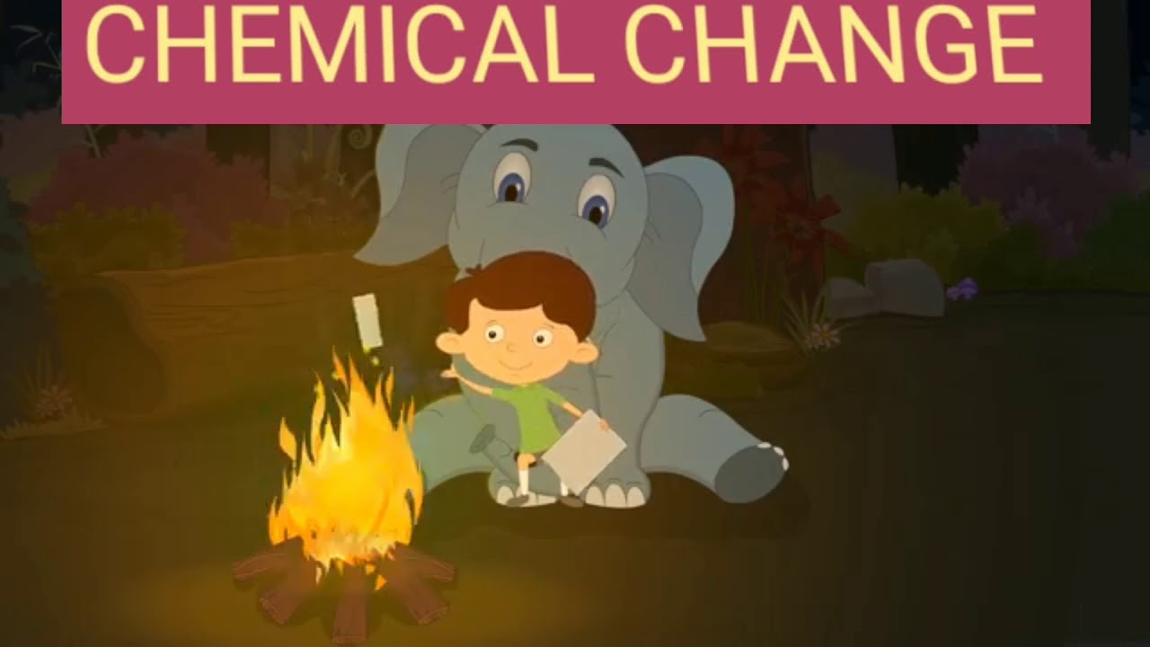 Physical change & chemical change cartoons - YouTube