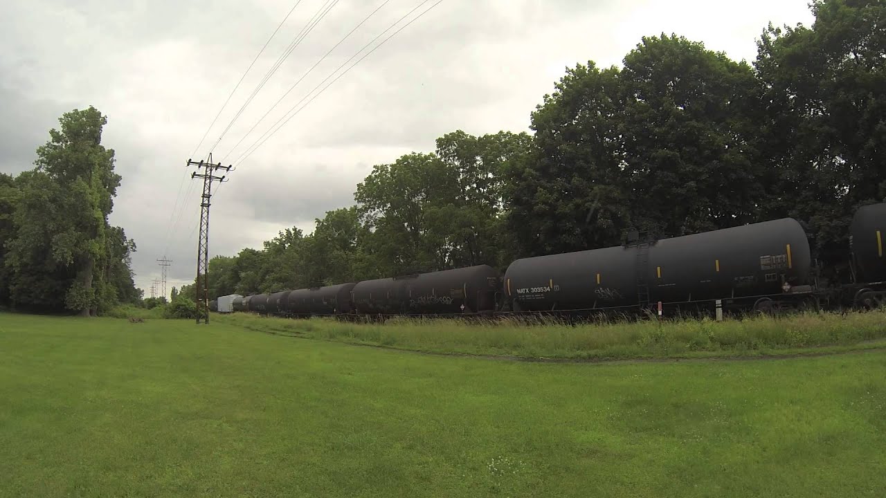 CP 643 ethanol train (CP 643) - YouTube