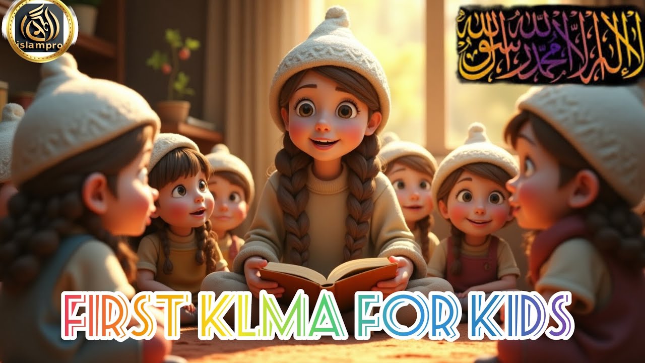 first kalima for kids| beautiful klma for kids| first klma with ...