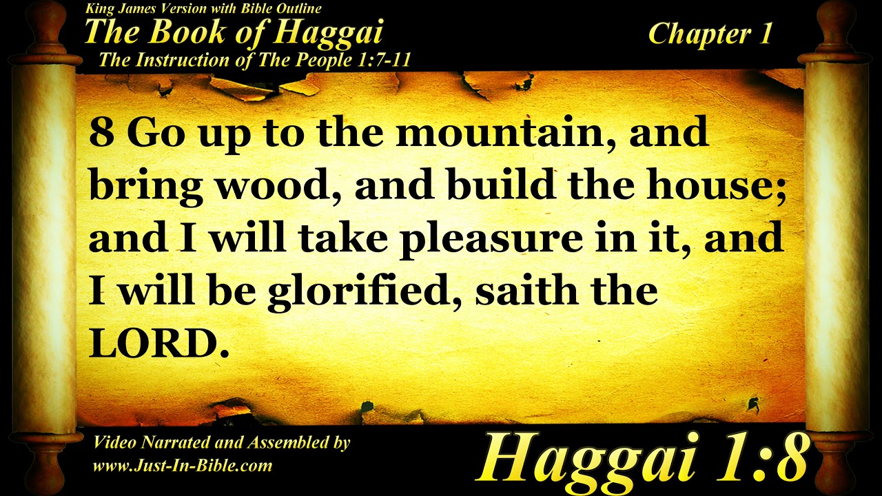 Haggai Chapter 1 - Bible Book #37 - The Holy Bible KJV Read Along Audio ...