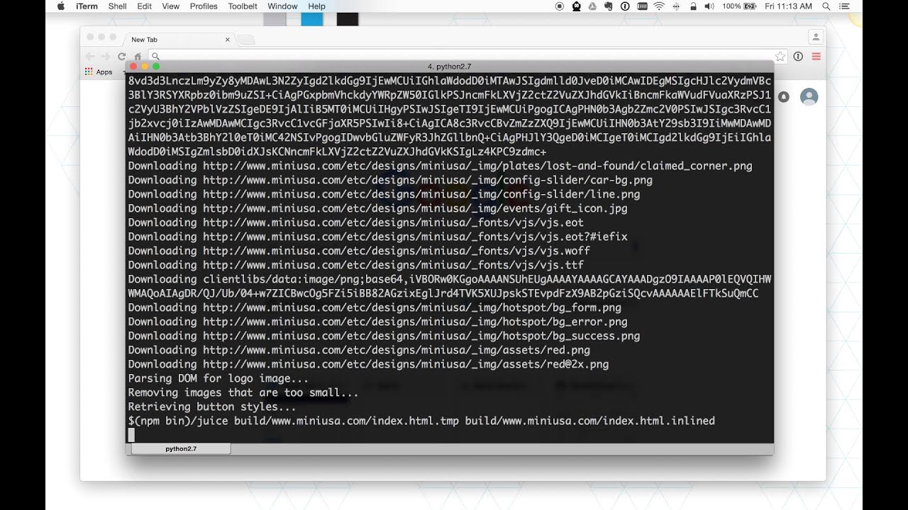 asset extractor demo - YouTube