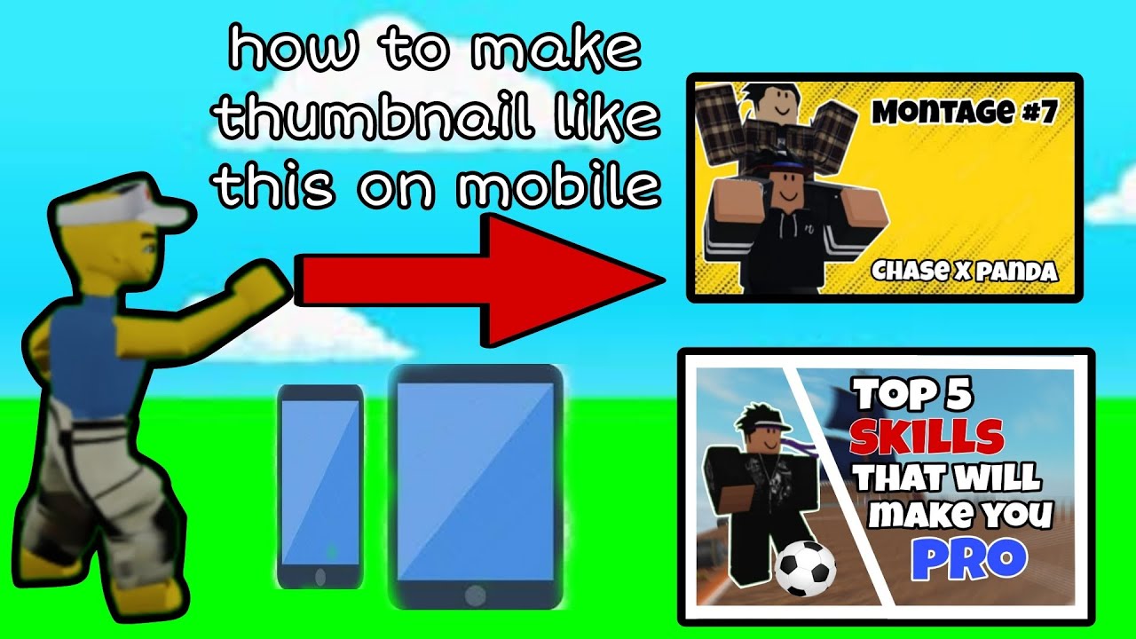How To Make Thumbnails On Mobile (Easy And Free) - YouTube