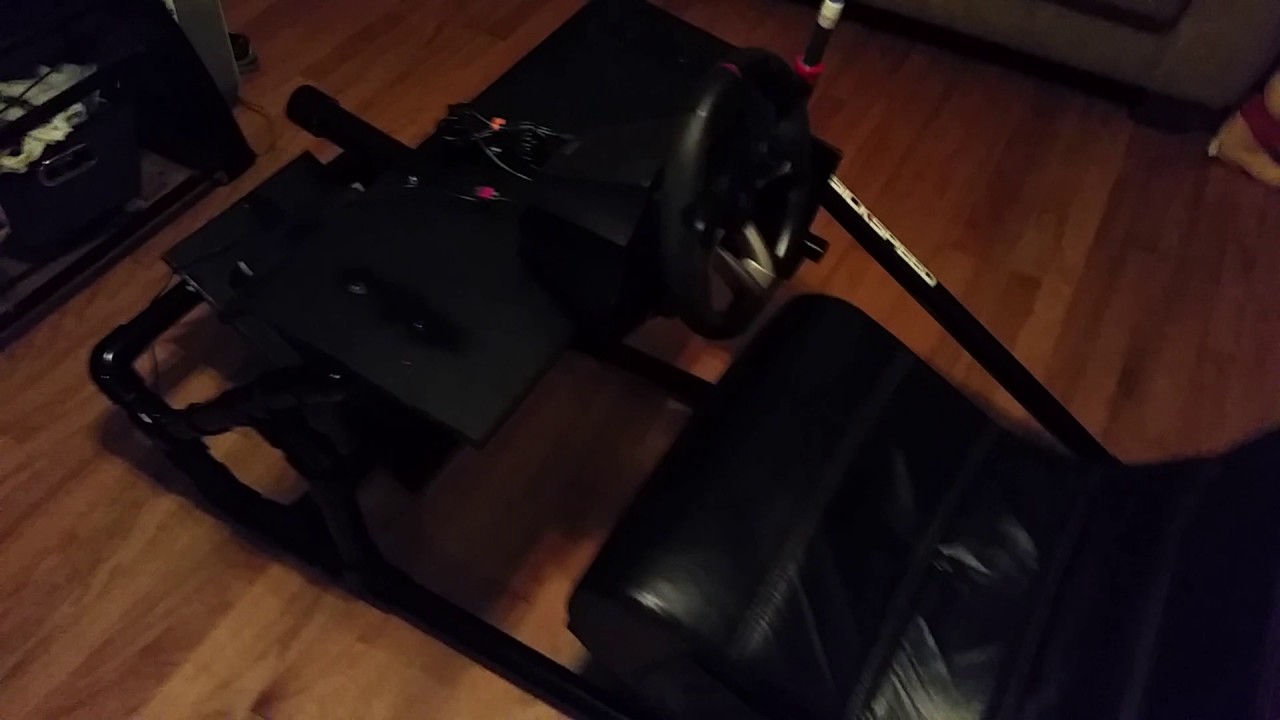 Budget PS4 PVC Racing Sim! - YouTube