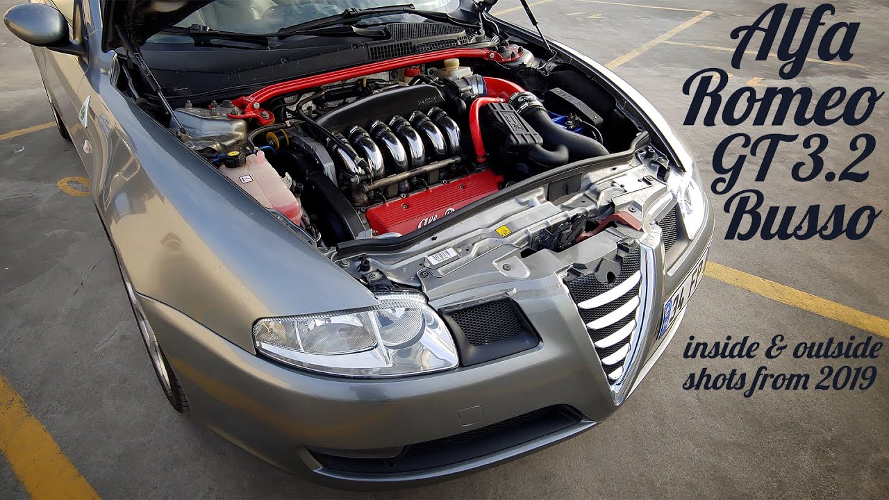 Alfa Romeo GT 3.2 V6 Engine & İnside Videos from 2019 - YouTube