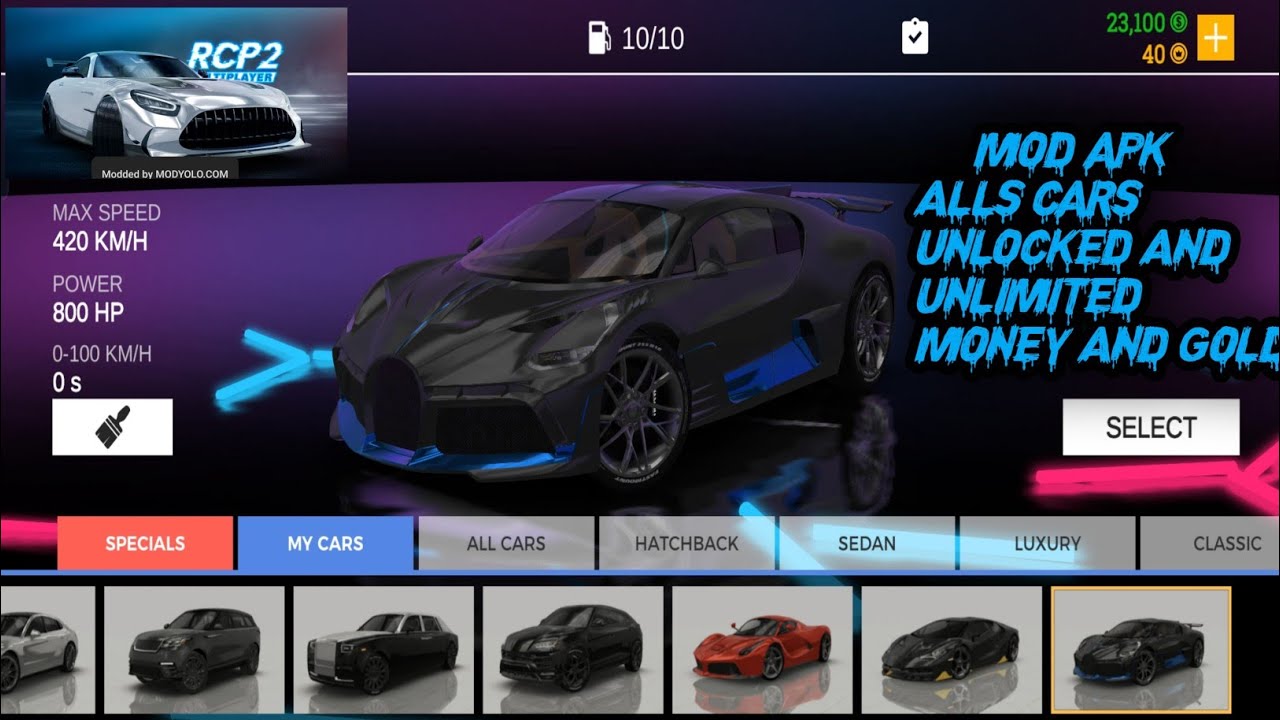 Real Car Rcp 2 mod apk unlimited money and gold - YouTube