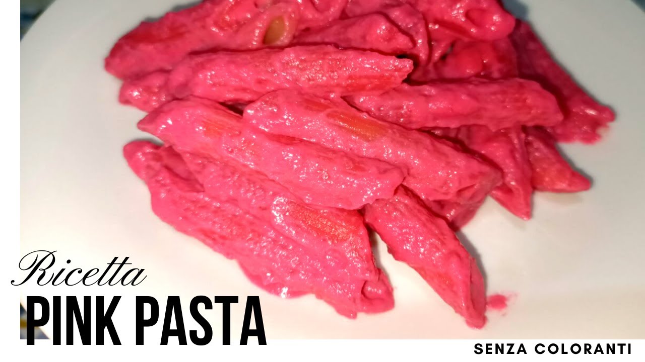 RICETTA PINK PASTA - YouTube
