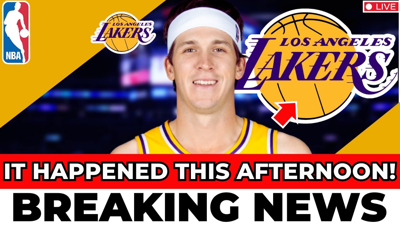 BREAKING NEWS! LAKERS FRONT OFFICE CONFIRMS TRADE! AN UNEXPECTED DEAL ...