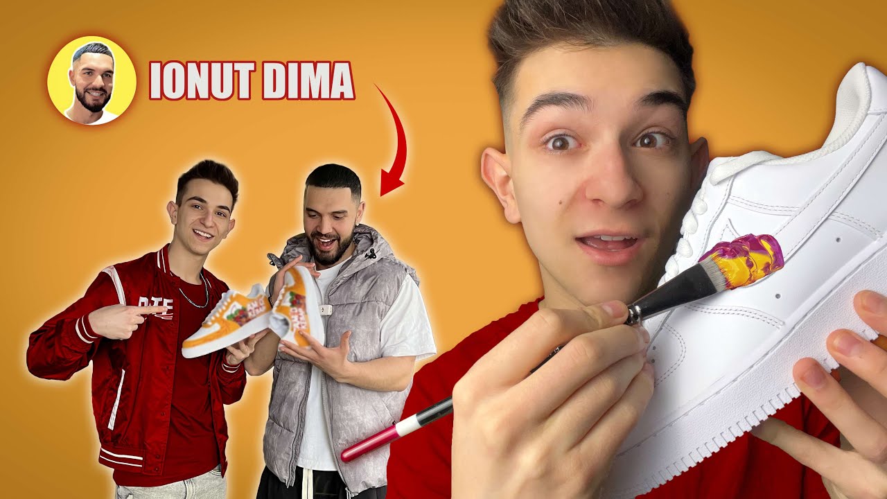 Adidasi Custom Amid Kebap Pentru Dima @IonutDima1 - YouTube