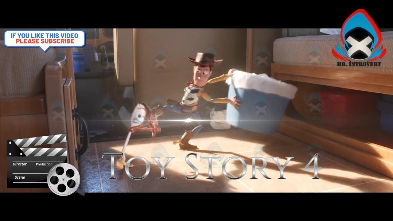 Woody and the others play with the kid - Toy Story 4 - YouTube